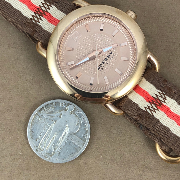 Sperry | Accessories | Sperry Topsider Womens Sandbar Stainless Watch ...